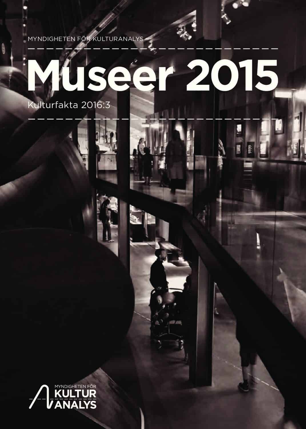 Museer 2015 - Kulturanalys