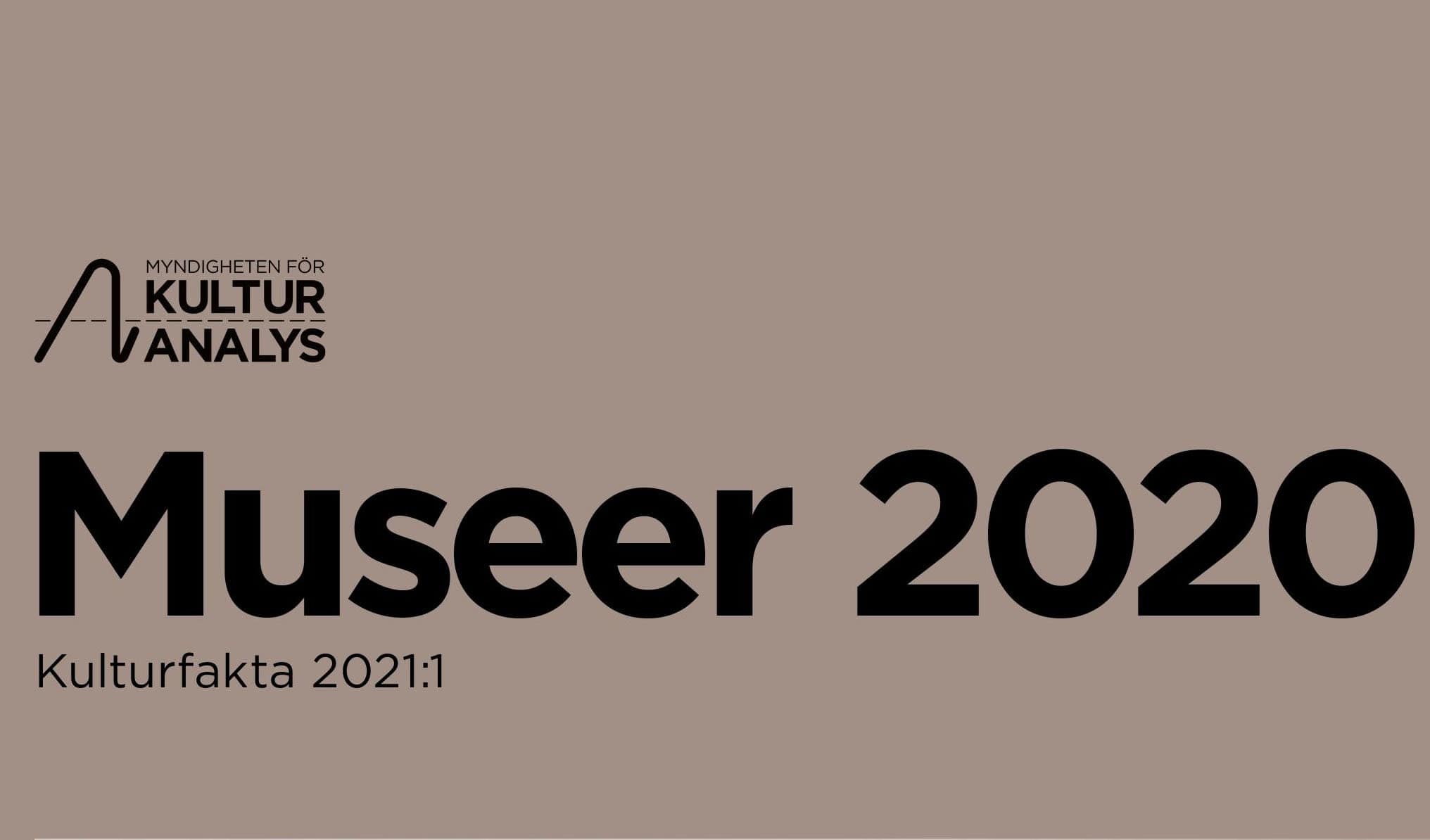 Museer 2020 - Kulturanalys